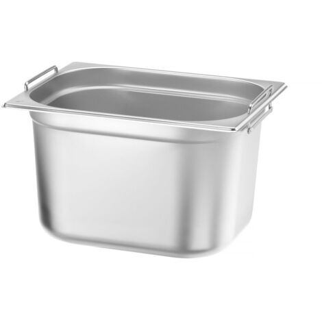 HENDI Gastronorm-Behälter 1/2 Budget Line mit Griffen, Budget Line, GN 1/2, 9,5L, 325x265x(H)150mm