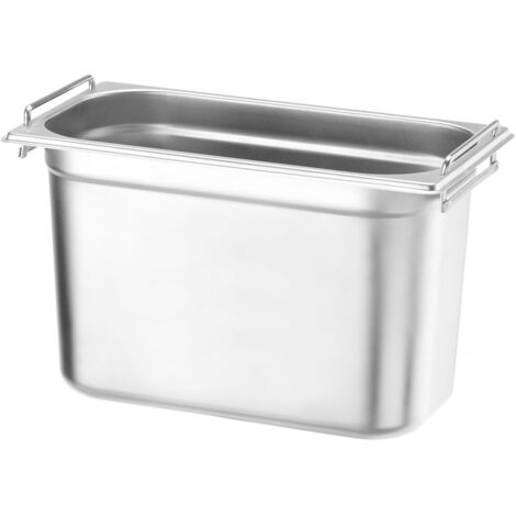 HENDI Gastronorm-Behälter 1/3 Budget Line mit Griffen, Budget Line, GN 1/3, 7,8L, 325x176x(H)200mm