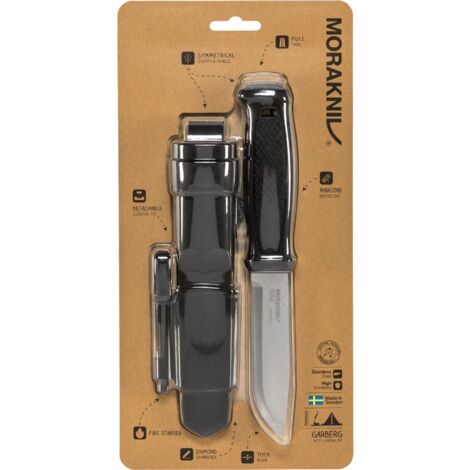 Morakniv Garberg Black Messer inkl. Survival-Kit