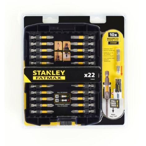Stanley Fatmax Bit-Set 50mm 22-tlg