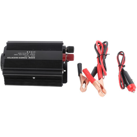 Corrección Inversor de onda sinusoidal de 12V Convertidor de 600W con ...
