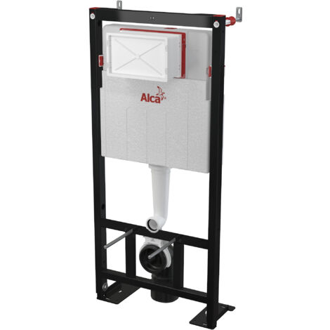 Alca Set WC telaio autoportante + vaso sospeso Porcher senza flangia ...