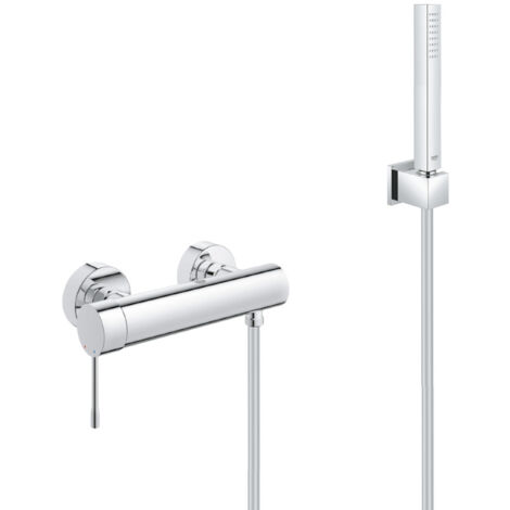 Grohe Set di miscelatori doccia Grohe Essence + doccetta Stick 1 ...
