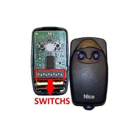 Télécommande NICE FLO2 (SWITCHS)
