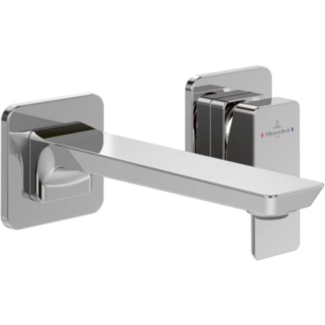 Mezclador de lavabo de pared VILLEROY ET BOCH Subway 3.0 Cromo