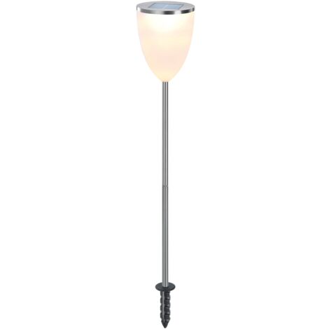 esotec Solar Stableuchte TropicLight DUO COLOR 59cm Edelstahl outdoor ...