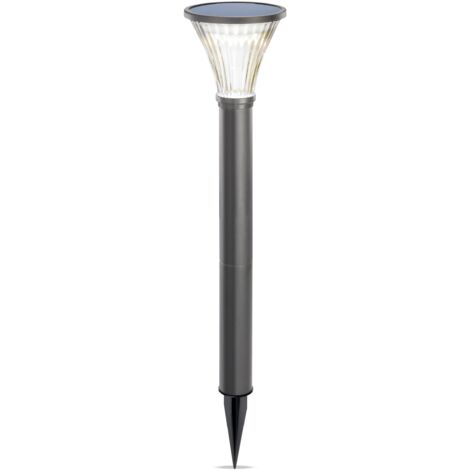esotec Solar Standleuchte Salerno 60 cm, schwarz wetterfest IP64 ...