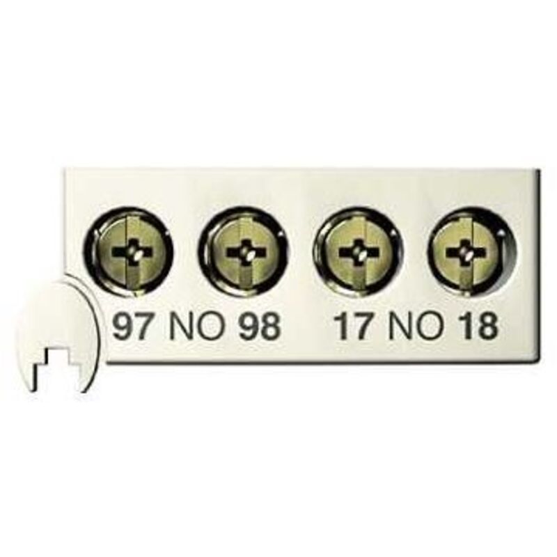 Contatto ausiliario Telemecanique LUA 1NO + 1NO LUA1C20