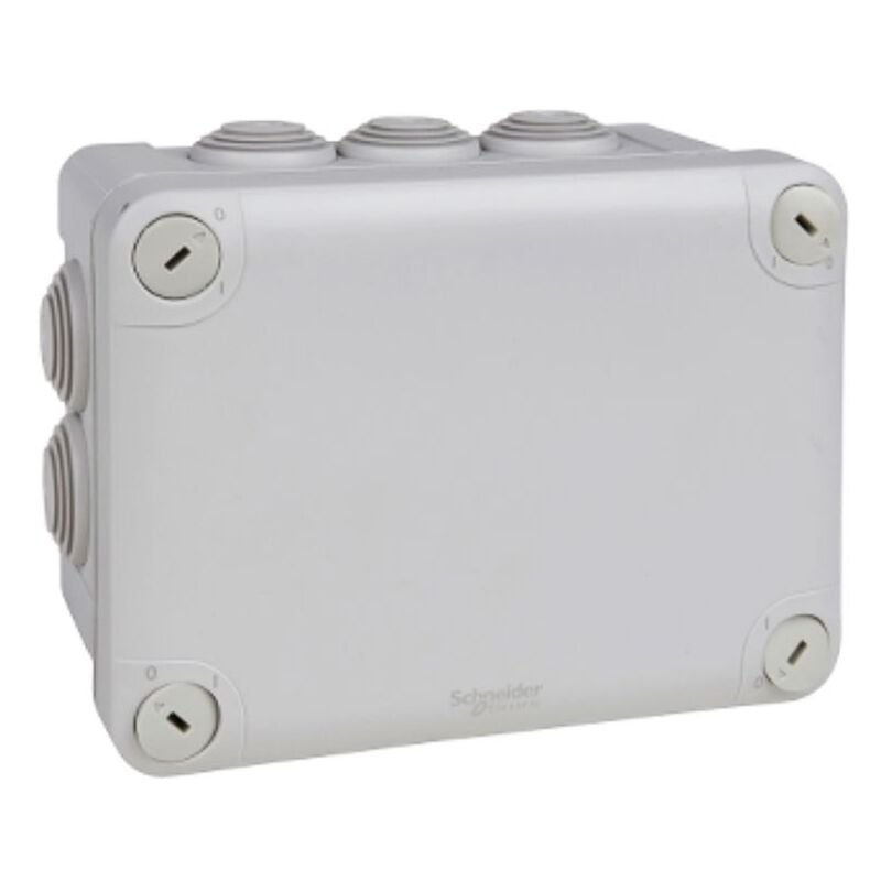 Scatola Schneider di derivazione IP55 150X105X80 con gommini ENN05007