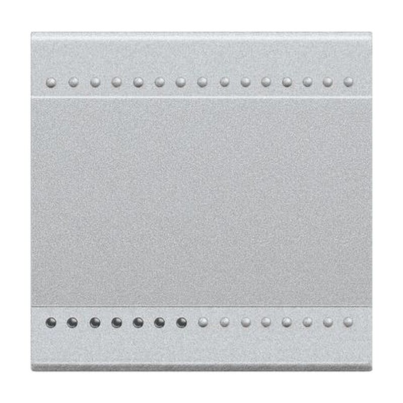 Copritasto Bticino Living light neutro 2 moduli Grigio NT4915M2N