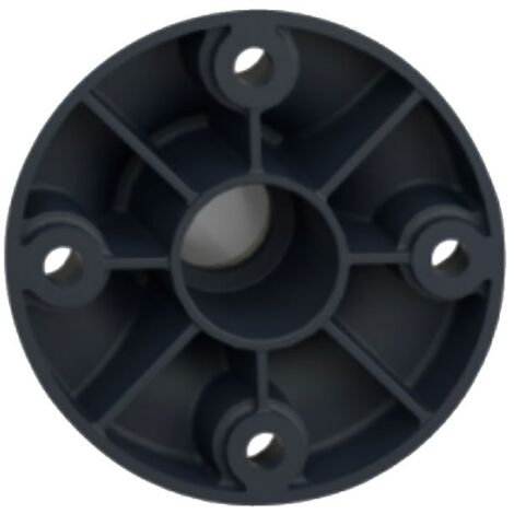 Tubo e Zoccolo Telemecanique alluminio nero XVBZ02