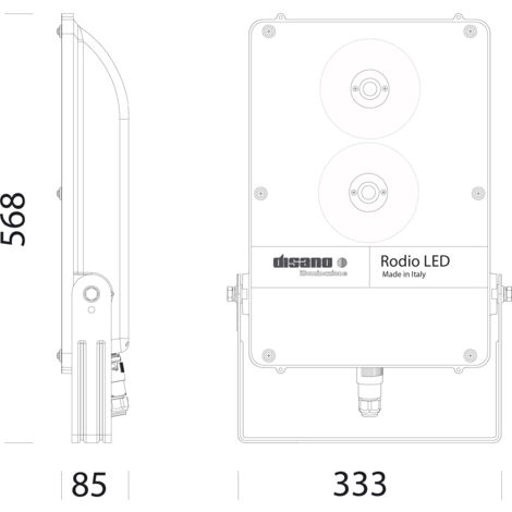 Proiettore a Led Disano RODIO 129W 4000K 15802 lumen 41482200