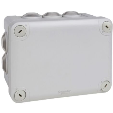 Scatola Schneider di derivazione IP55 150X105X80 con gommini ENN05007