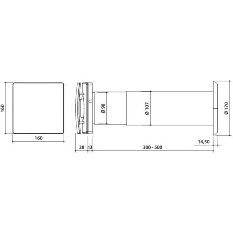 Recuperatore di Calore Elicent REC DUO 100 PLUS RC 2RC1300