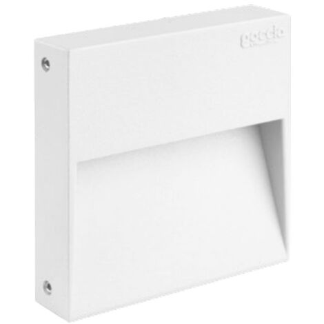 Segnapasso a parete LED per esterno Goccia Stamp-110 4,5W 4000K Bianco ...