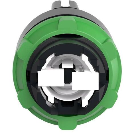 Testa selettore Schneider 3 posizioni diametro 22 nero ZB5AD5