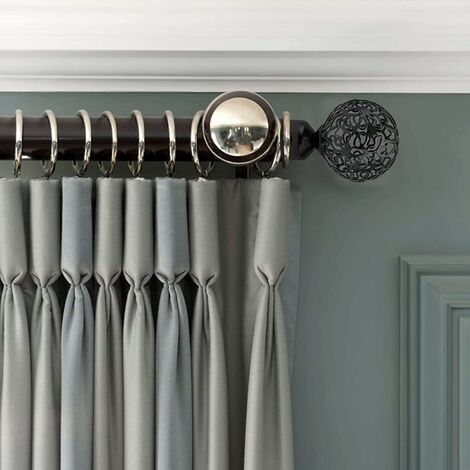 Embout tringle à rideaux Extrémités de Treillis Cage Rideau Embouts ...