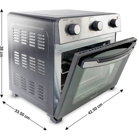 MaxxHome Mini Four à Air Chaud Electrique - Friteuses à air sans Huile - Four posable ...