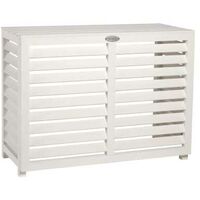 Cache climatisation Composite blanc M