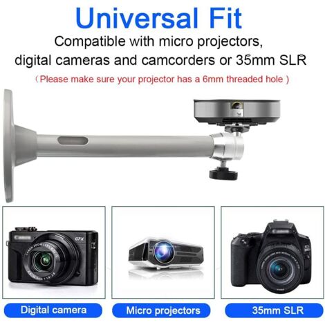 Support de Projecteur Plafond Support de Plafond Videoprojecteur ...