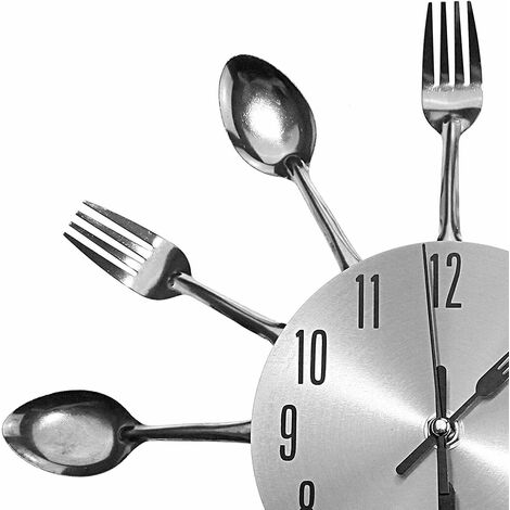Motif couverts de cuisine, fourchette et couteau - Créative - Argentée ...