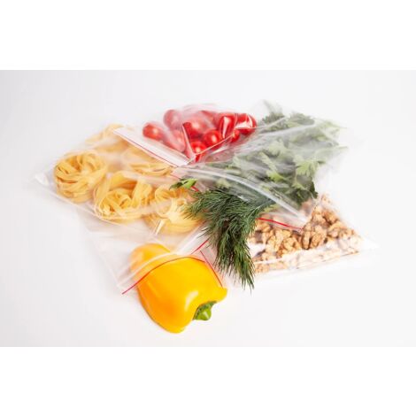 Sachet Plastique Transparent 80x120mm Pochon Lot de 100 sachets à ...