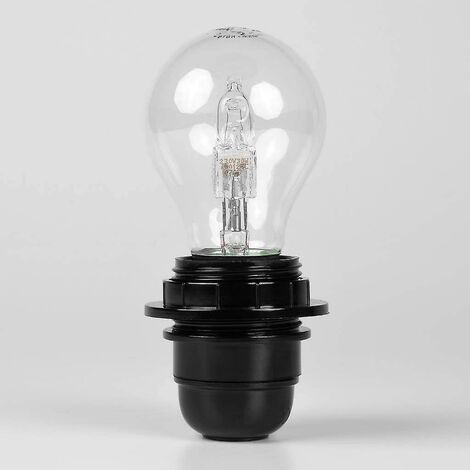 Douille a vis e27 noire - Douille lampe e27 anneau en plastique ...