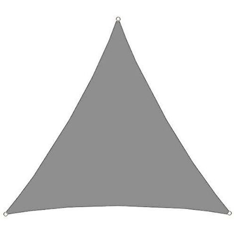 Voile d'ombrage - 4x4x4 Polyester Triangle Protection Solaire - Toile ...