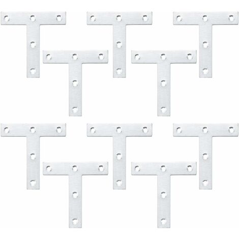 Supports en Forme de T, Plaque de Réparation Plate, Supports d'angle en ...