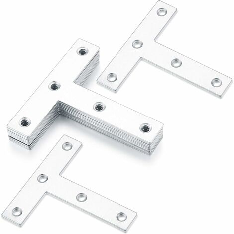 Supports en Forme de T, Plaque de Réparation Plate, Supports d'angle en ...