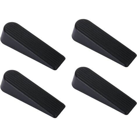 Cale Porte， 4 Pack Arrêt Cale de Porte Caoutchouc Mise A Niveau Arret ...