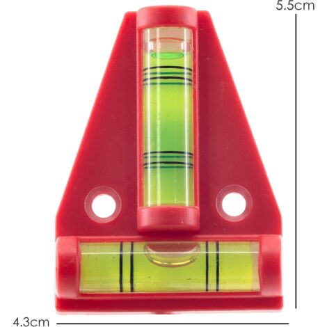 Mini Niveau à Bulle pour Camping Cars ou caravanes Plastique t ...
