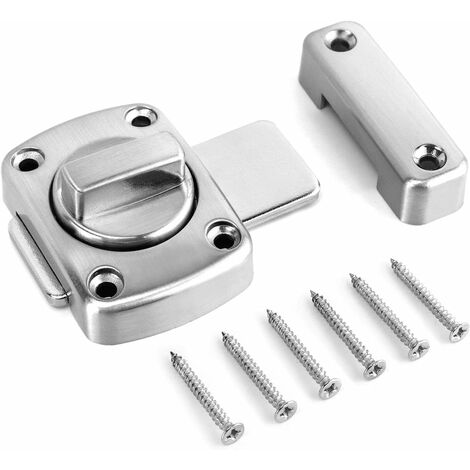 Loquet Rotatif de Porte Loquet Tournant Verrou de Porte Interieure ...