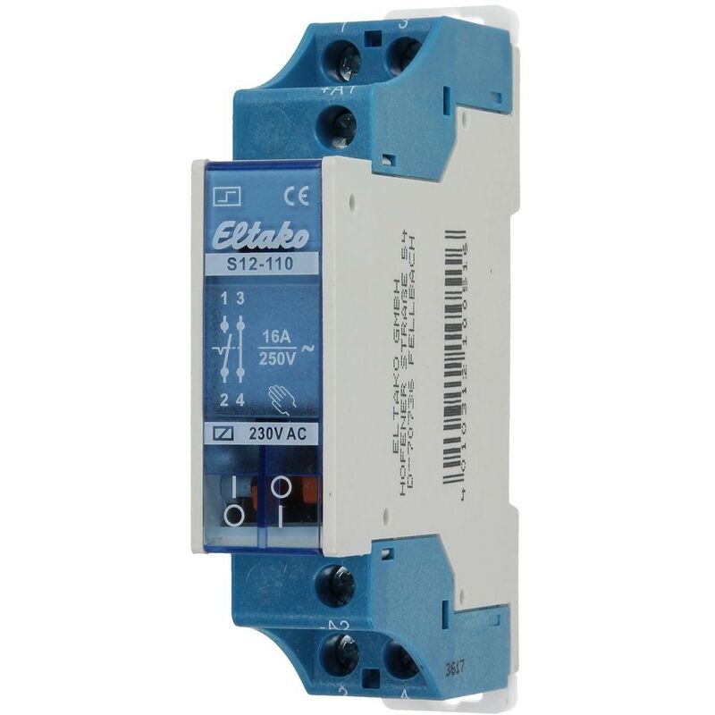 Eltako interruptor 1 contacto cercano 1 contacto abierto 16A, S12-110-230V