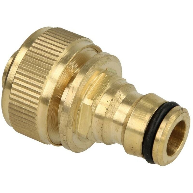 Adaptador de 3/4” con conexión de latón rápida