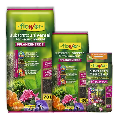 Pflanzenerde Substrate Flower, 20 litri
