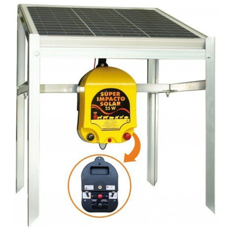 Super Impact C/Plate 25 W Monocris. (No batteria)