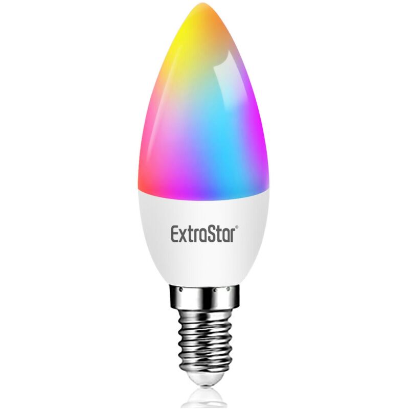 4.9W Smart LED WiFi Candle Light Bulb E14