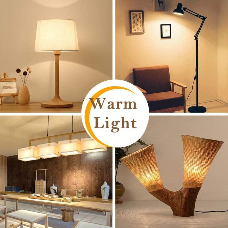 12W LED A60 Ball Bulb E27 Warm White 3000K