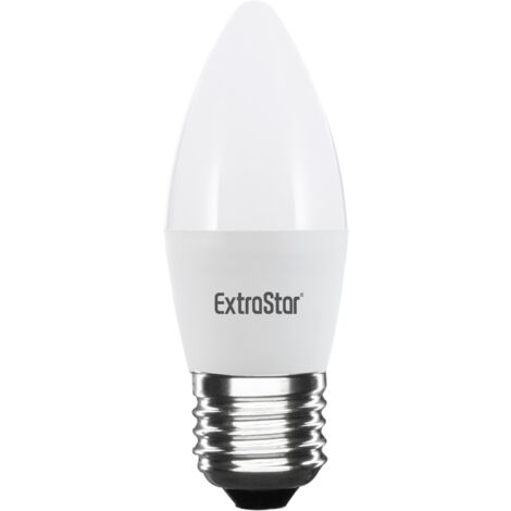 5W LED Candle Bulb E27, 3000K Warm White