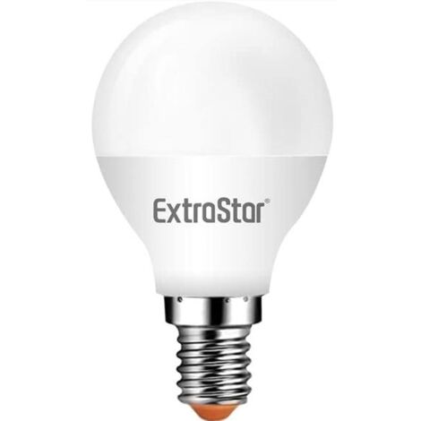 5W LED G45 Golf Ball Bulb E14, 6500K Daylight