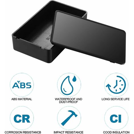 GDRHVFD 6 Pcs Junction Boxes, Plastic Electronic Enclosures Project ...