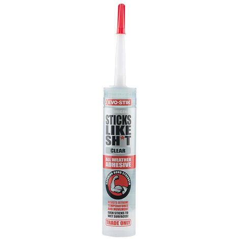 Evo-Stik Sticks Like All Weather Adhesive Clear 290ml