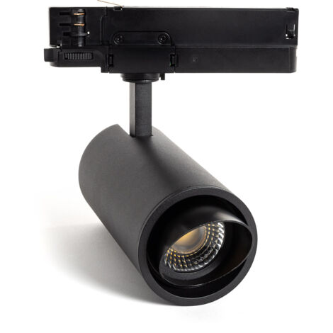 Spot LED Fasano Cylindre Biseau 30W CCT Sélectionnable pour Rail ...