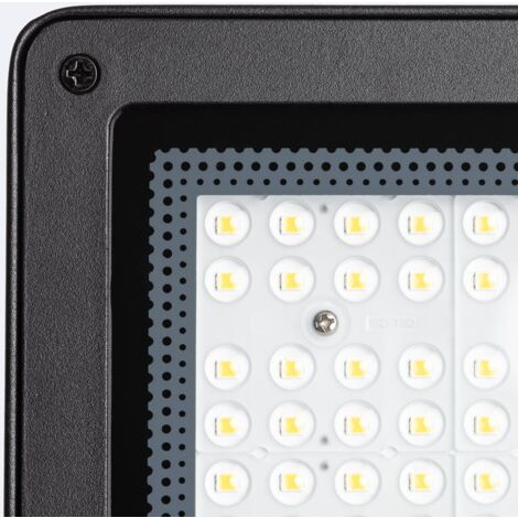 Projecteur LED 200W Dimmable TRIAC 170 lm/W IP65 ELEGANCE Slim PRO Noir ...