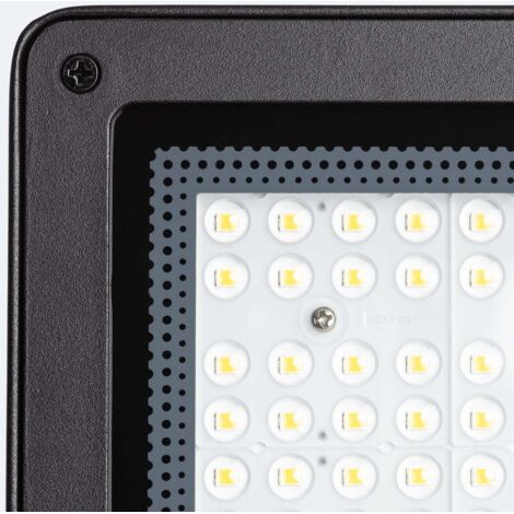 Projecteur LED 200W Dimmable TRIAC 170 lm/W IP65 ELEGANCE Slim PRO Noir ...