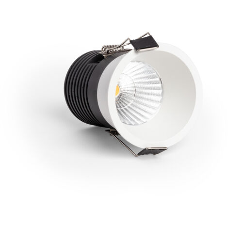 Spot Downlight LED 12W Rond MINI Coupe Ø 65 mm Blanc