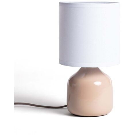 Lampe à Poser Céramique Maya Rose pastel