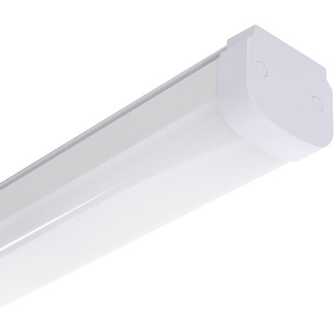Réglette Étanche LED 60cm 18W Suspendue/Surface IP65 4000K Blanc neutre