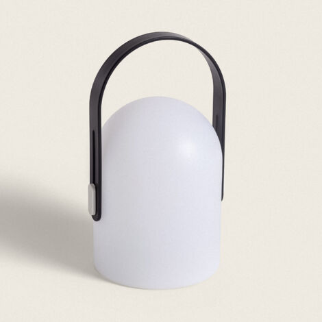 Lampe à Poser LED 3W Portable avec Batterie Rechargeable par USB Akira Noir